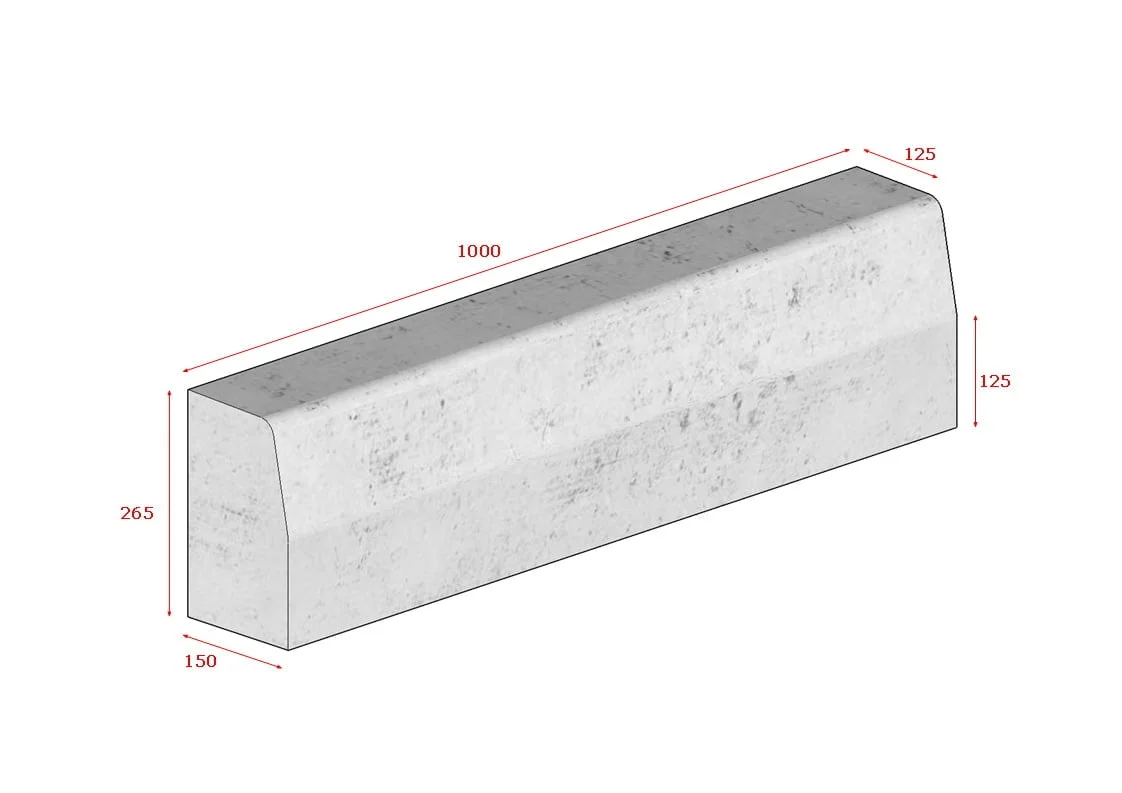 Kerbs - Mobicast Bricks | Blocks | Pavers | Kerbs