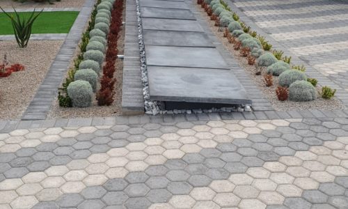 Hexagon Pavers - Mobicast Bricks | Blocks | Pavers | Kerbs